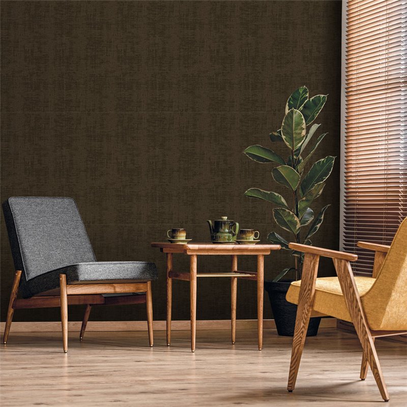 Papel pintado estilo étnico chocolate oscuro textura papiro | Eternity ...